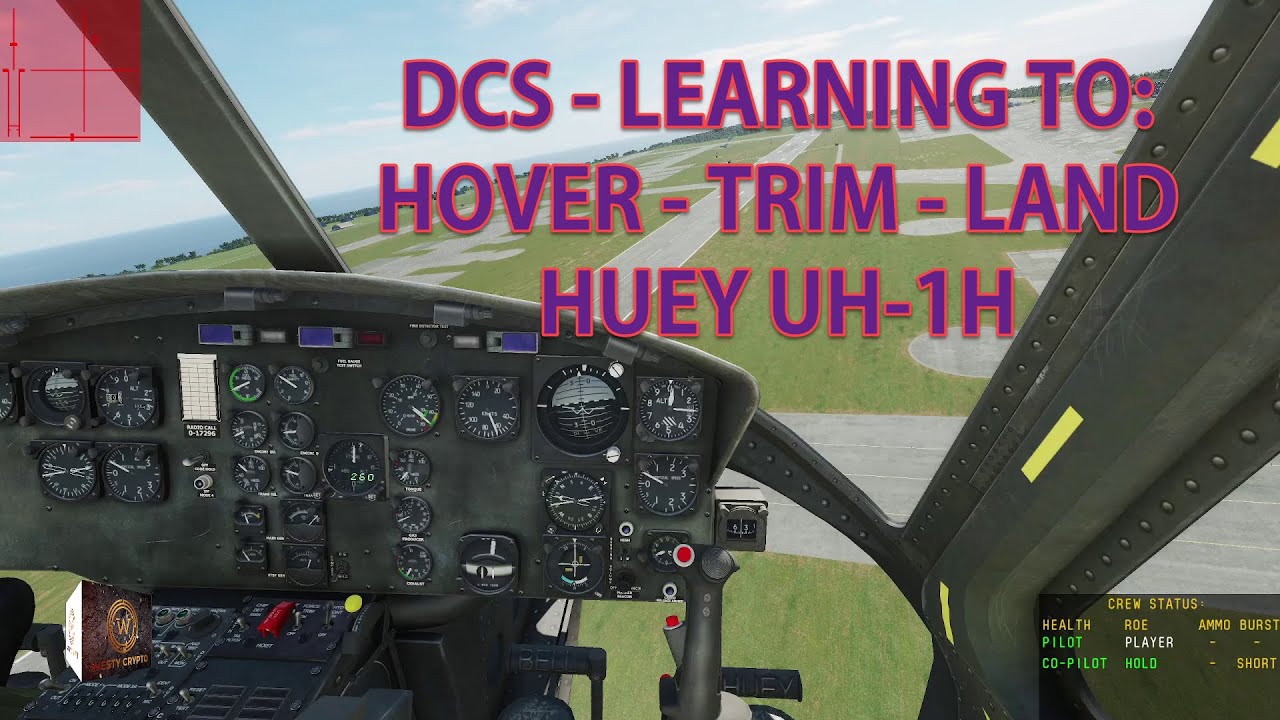 DCS LEARNING TO FLY THE HUEY - YouTube