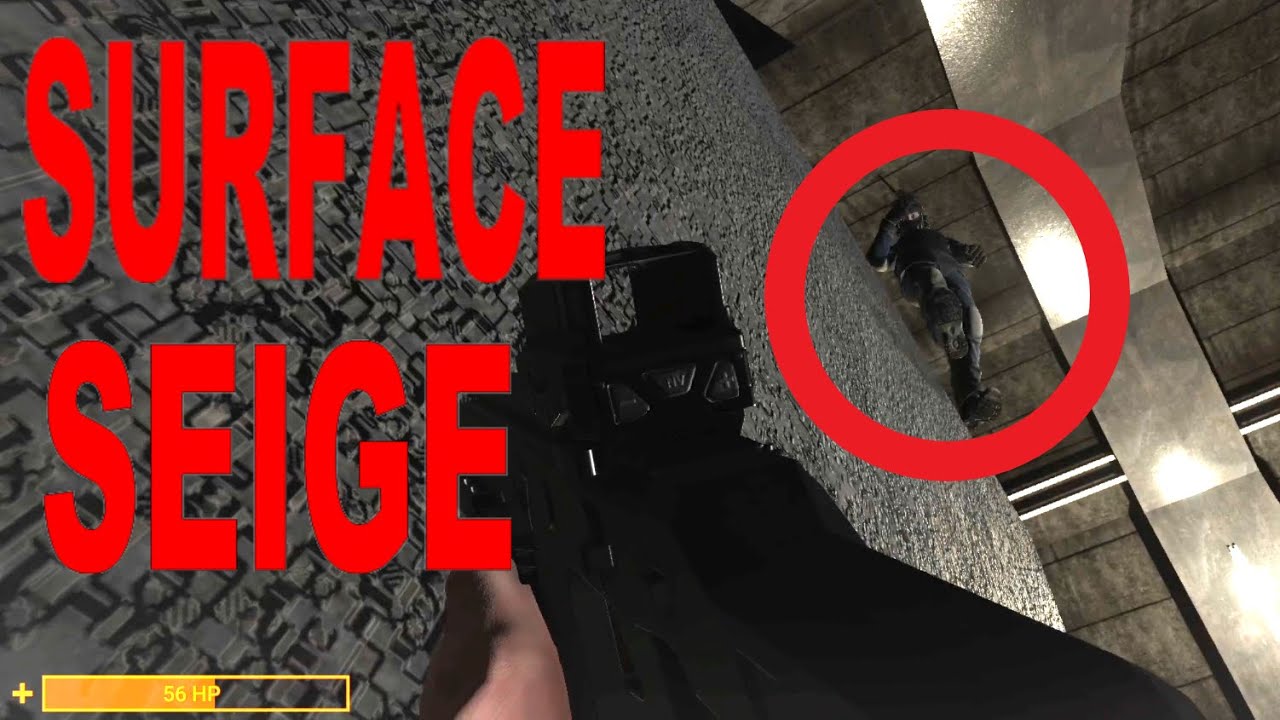 SCP:SL - Stumbling Into an Insane Surface Free For All - YouTube