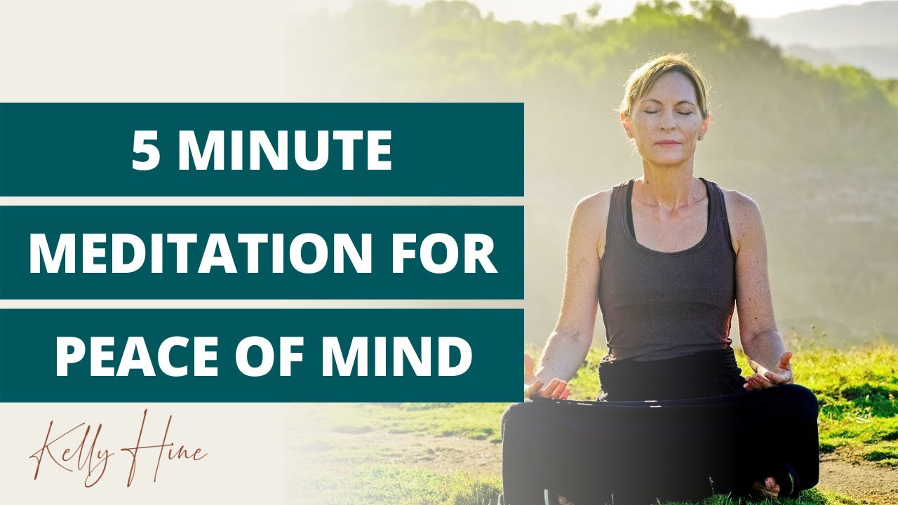 5 Minute Meditation for Peace of Mind - YouTube