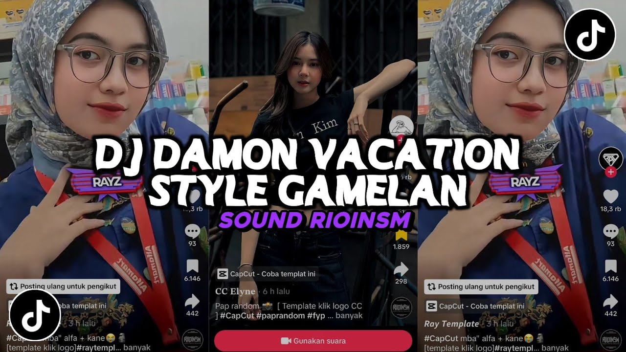 DJ DAMON VACATION STYLE GAMELAN SOUND RIOINSM VIRAL TIKTOK TERBARU ...