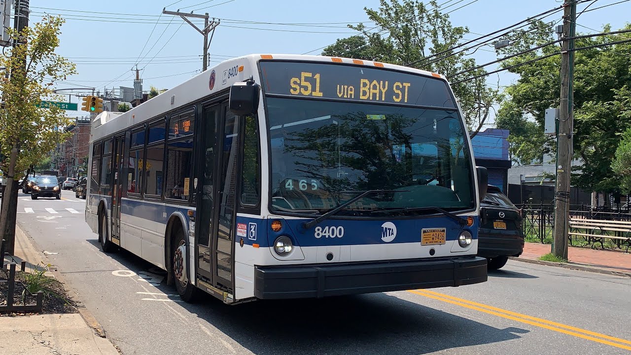 St George Ferry Bound 2016 Novabus LFS 8400 S51 Local Bus At Bay St ...