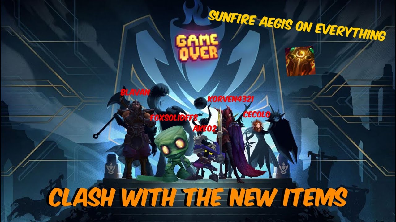 Clash with the new items - YouTube