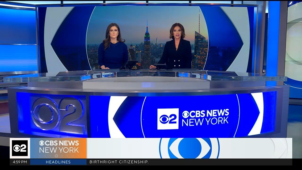 WCBS | CBS News New York at 5pm - Headlines, Open and Closing - January ...