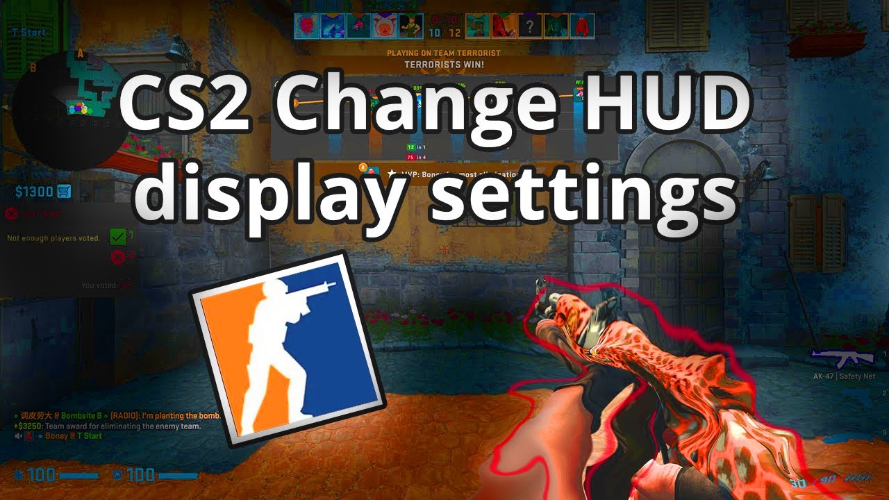 How to change HUD settings in CS2 - YouTube