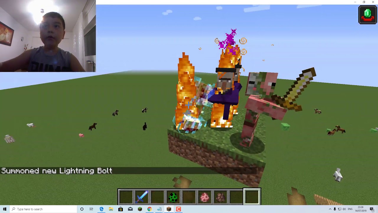 MINECRAFT CEL mai TARE EVENIMENT ! how to defend a village in mincraft ...