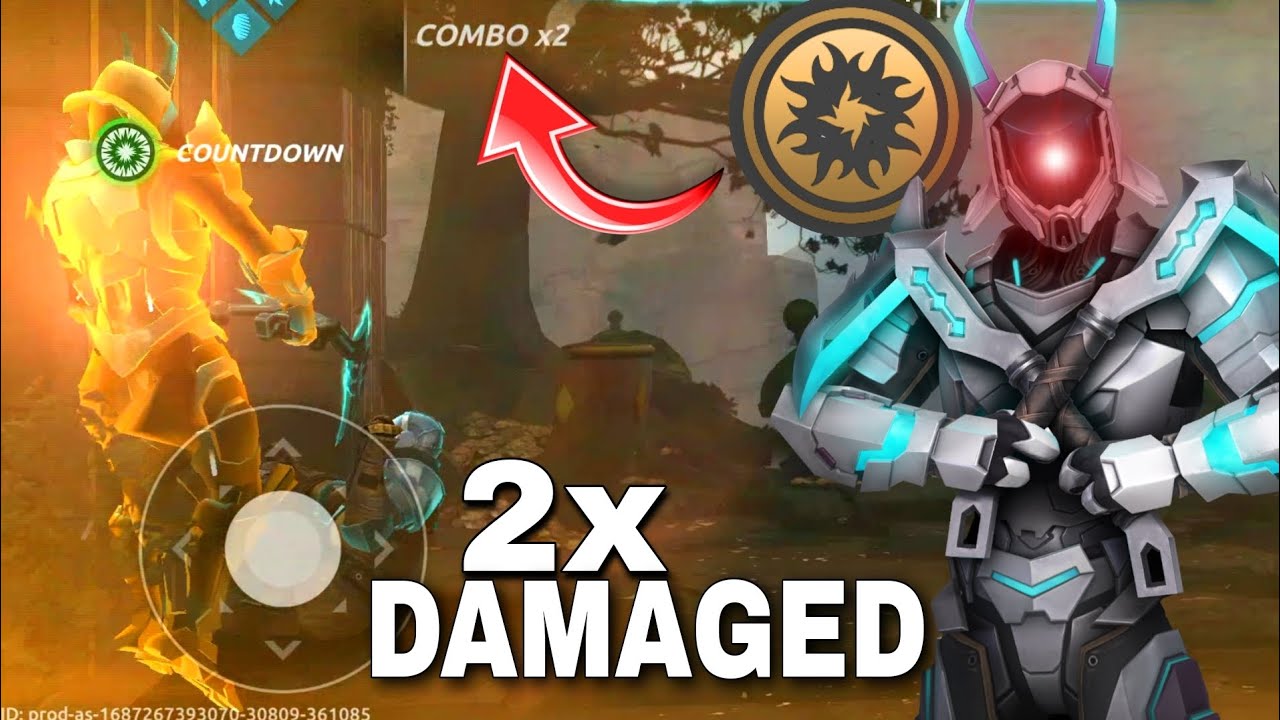 EVASION+TRIAL COUNTDOWN deadly combination🥵 |shadow fight 4 fireguard ...