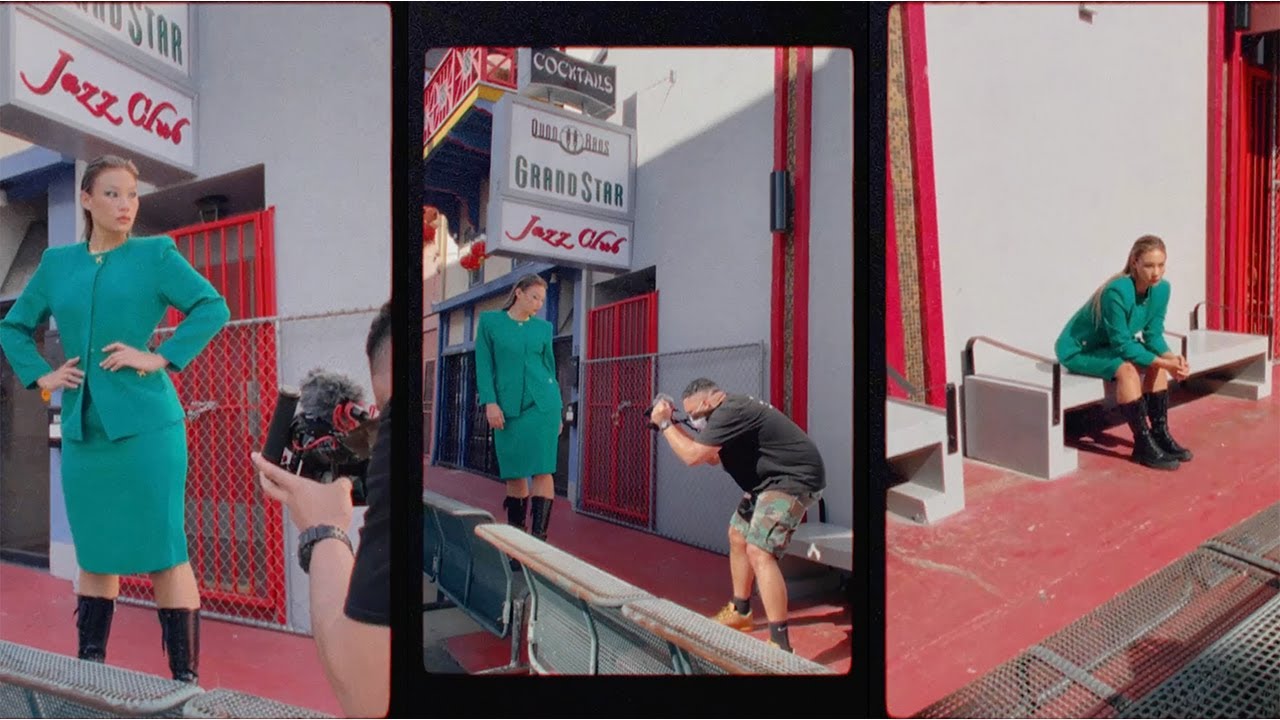 MAZZA | Behind the Scenes Fashion Photoshoot - YouTube