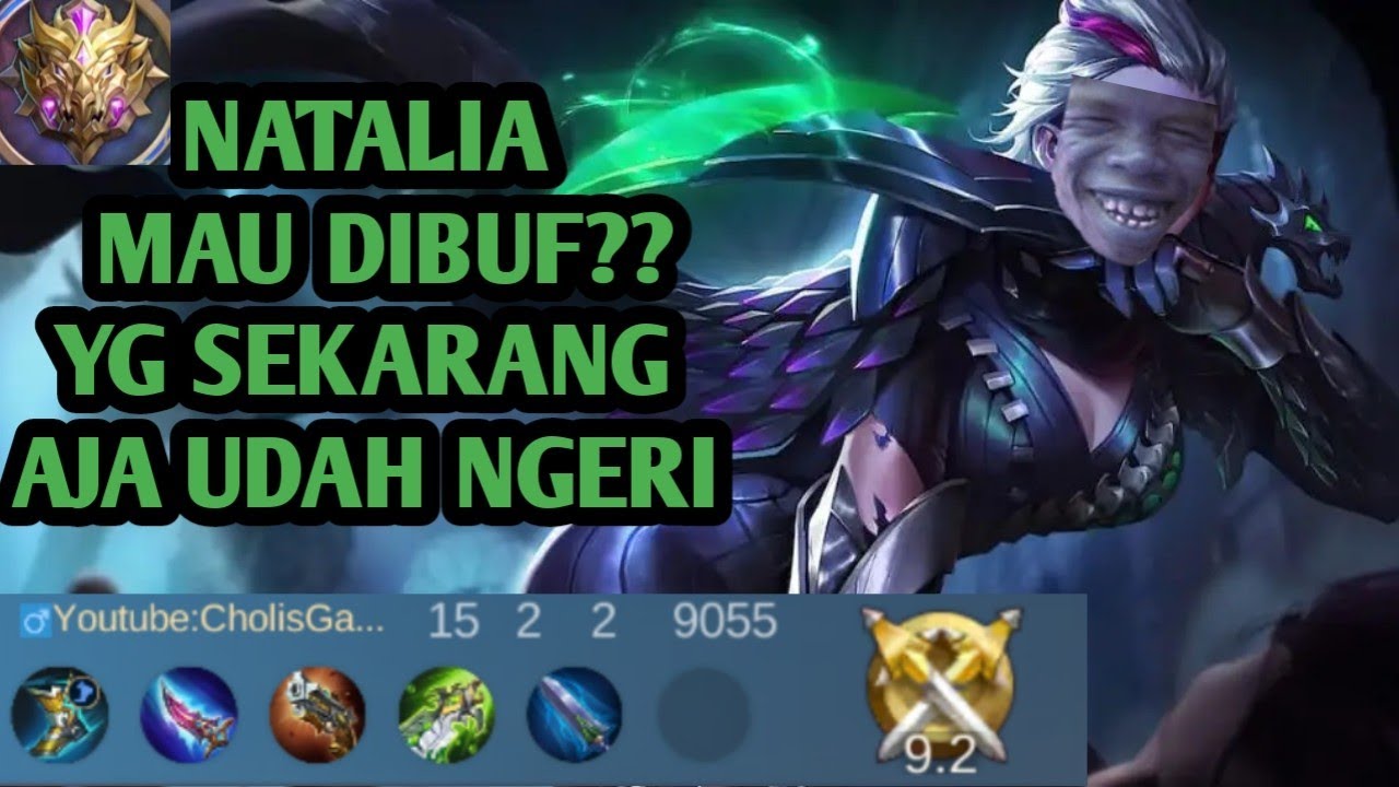 Natalia Pro Sengeri Ini Masih Mau Di Buf? Moonton Bercanda 😂 !! - YouTube