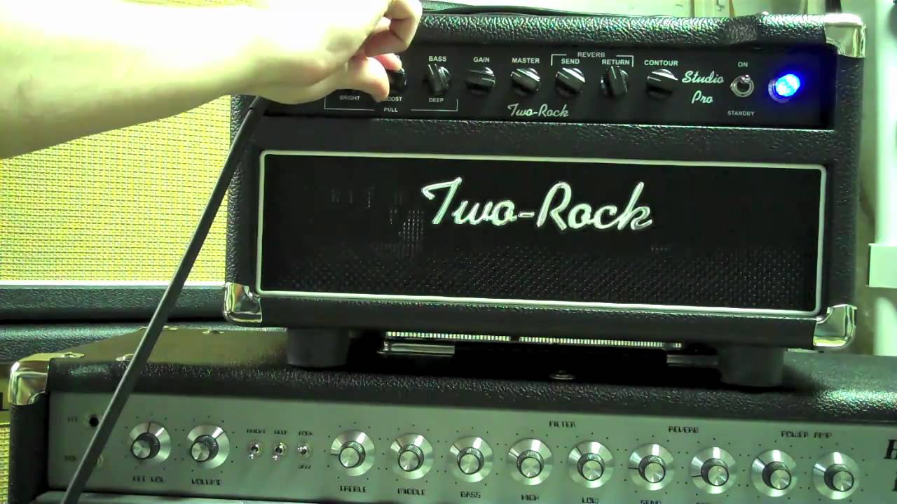 Two-Rock Studio Pro 35 - More Gain - YouTube