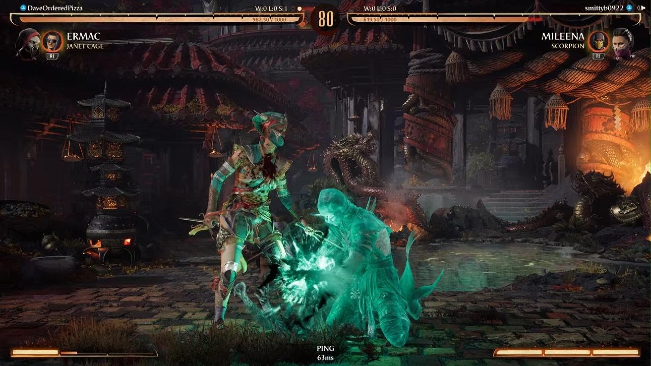 End of The Road For Demi God: Mileena Match - YouTube