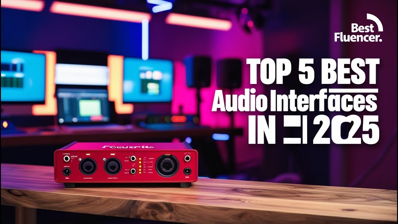 Top 5 Best Audio Interfaces In 2025 - YouTube