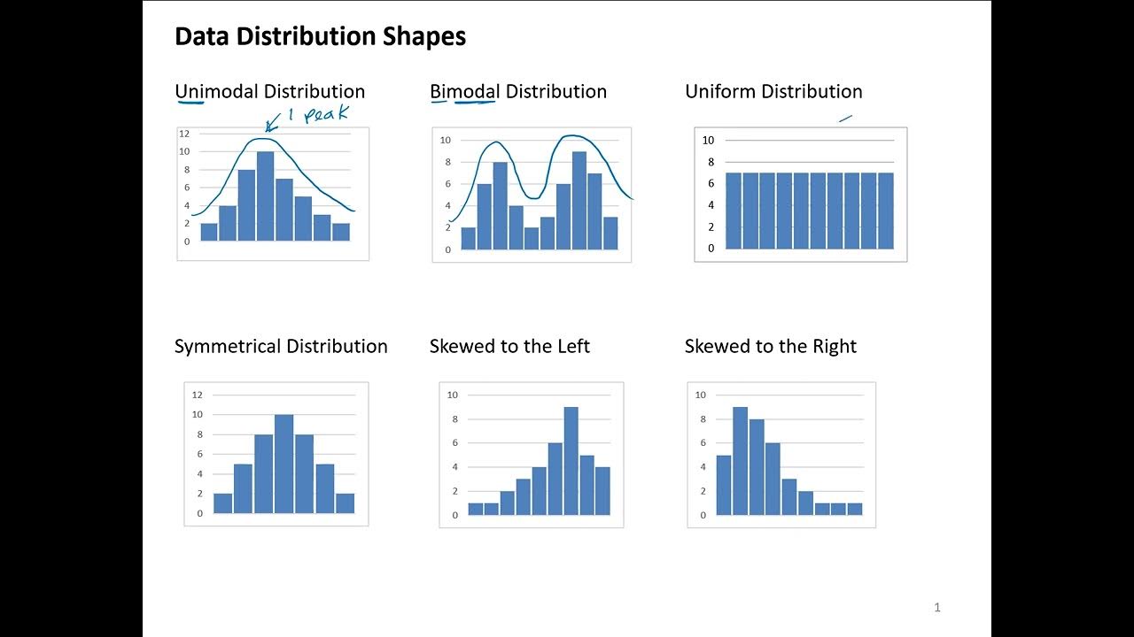 Shapes of Data Distributions - YouTube