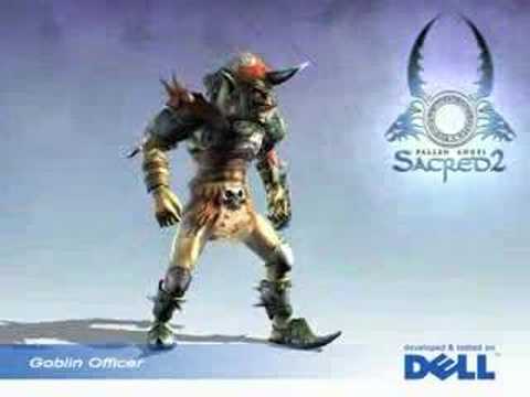 Sacred 2 animation Goblin Officer - YouTube