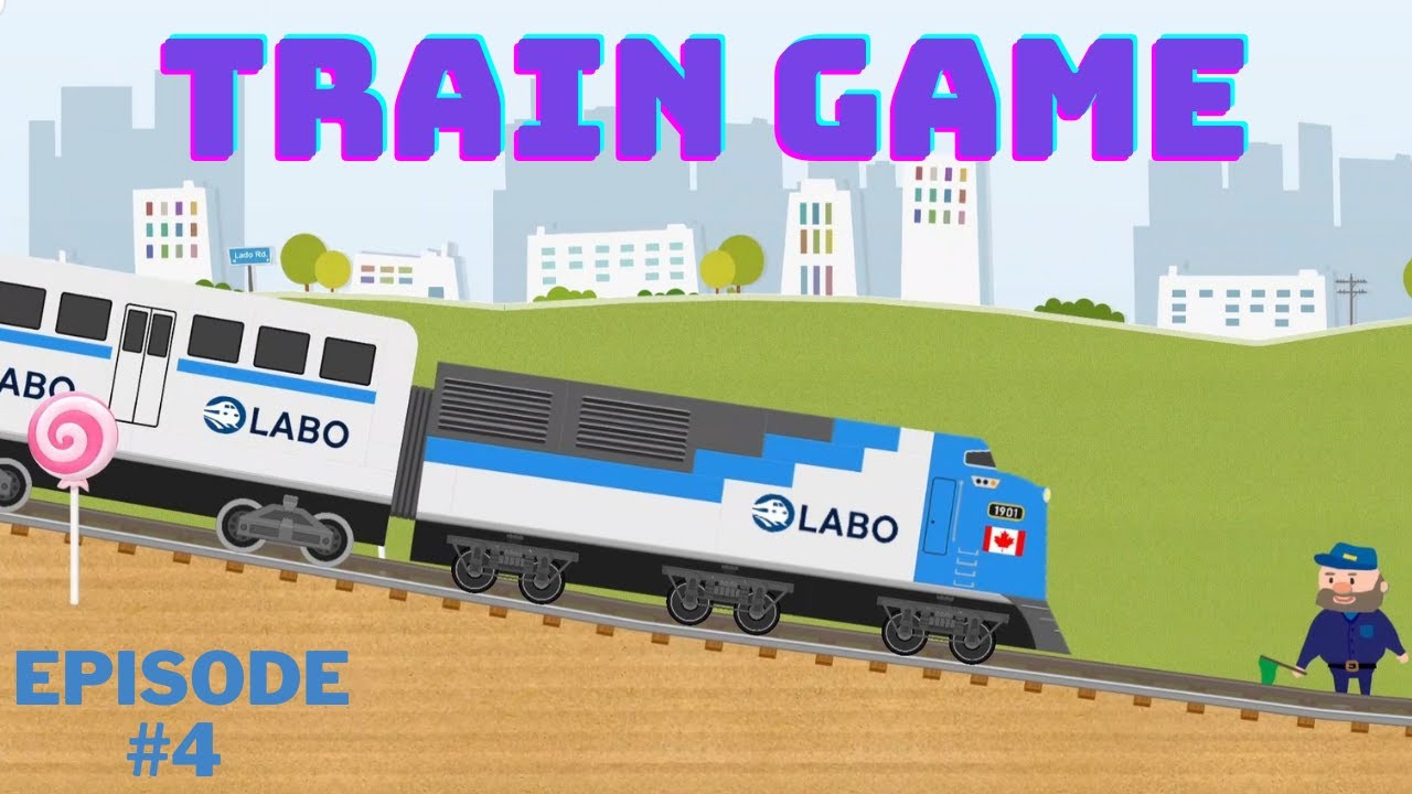 LABO BRICK TRAIN | TRAIN GAME | EPISODE 4 - YouTube