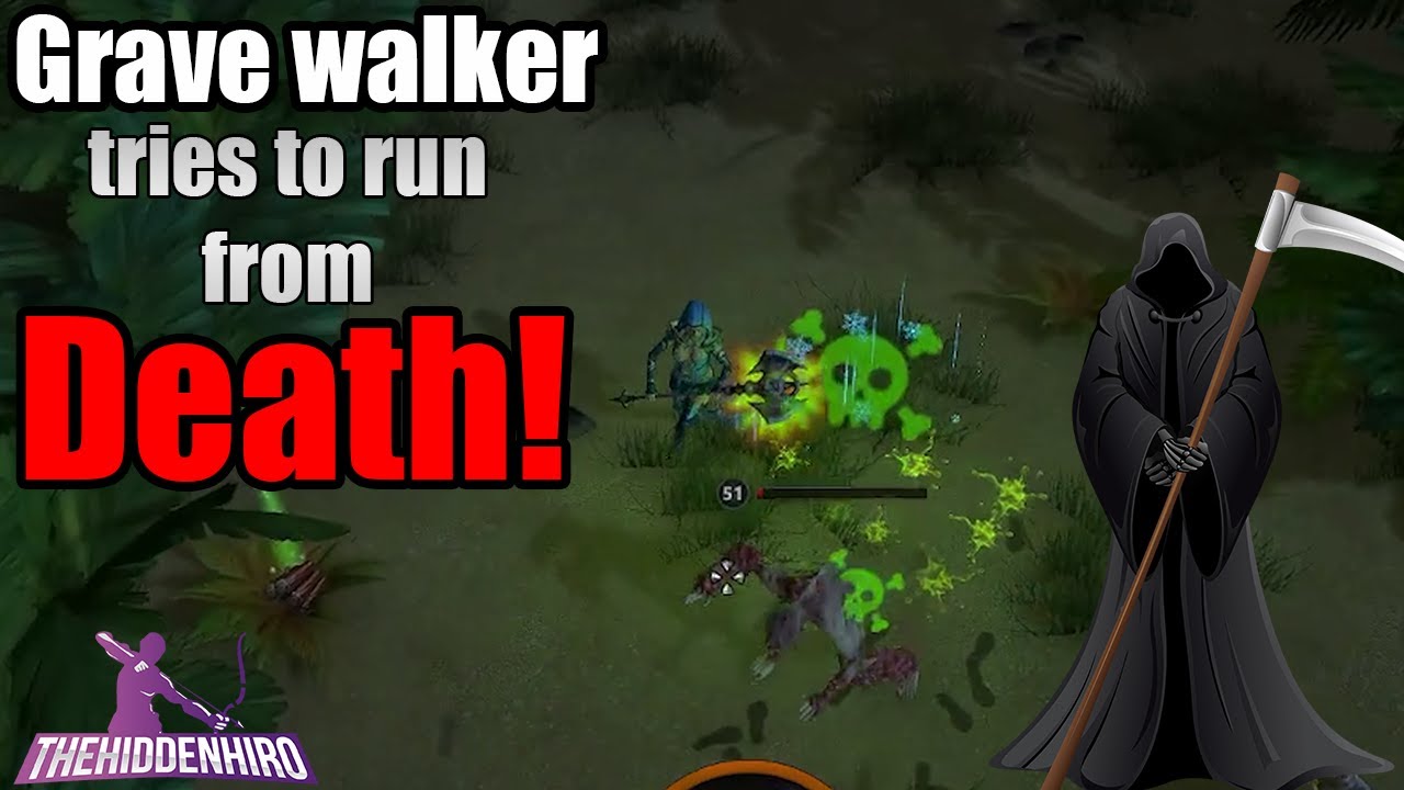 Gravewalker tries to run from death - YouTube