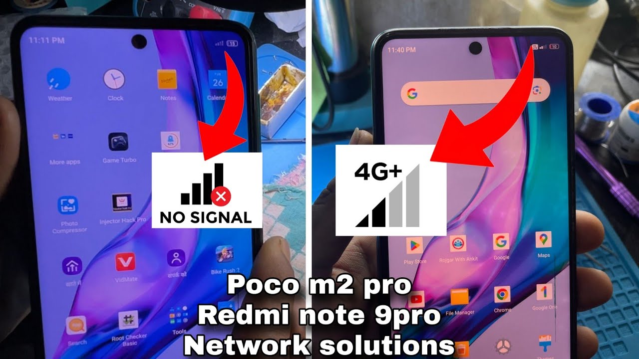 Poco m2pro. Redmi note 9 pro network solutions #emergencycall # ...