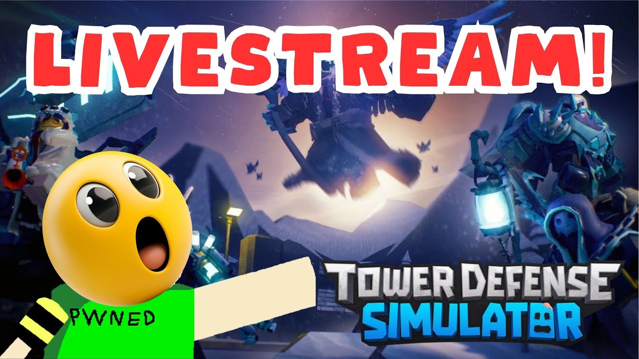 Playing Christmas TDS With with YOU! Roblox Tower Defense Simulator ...