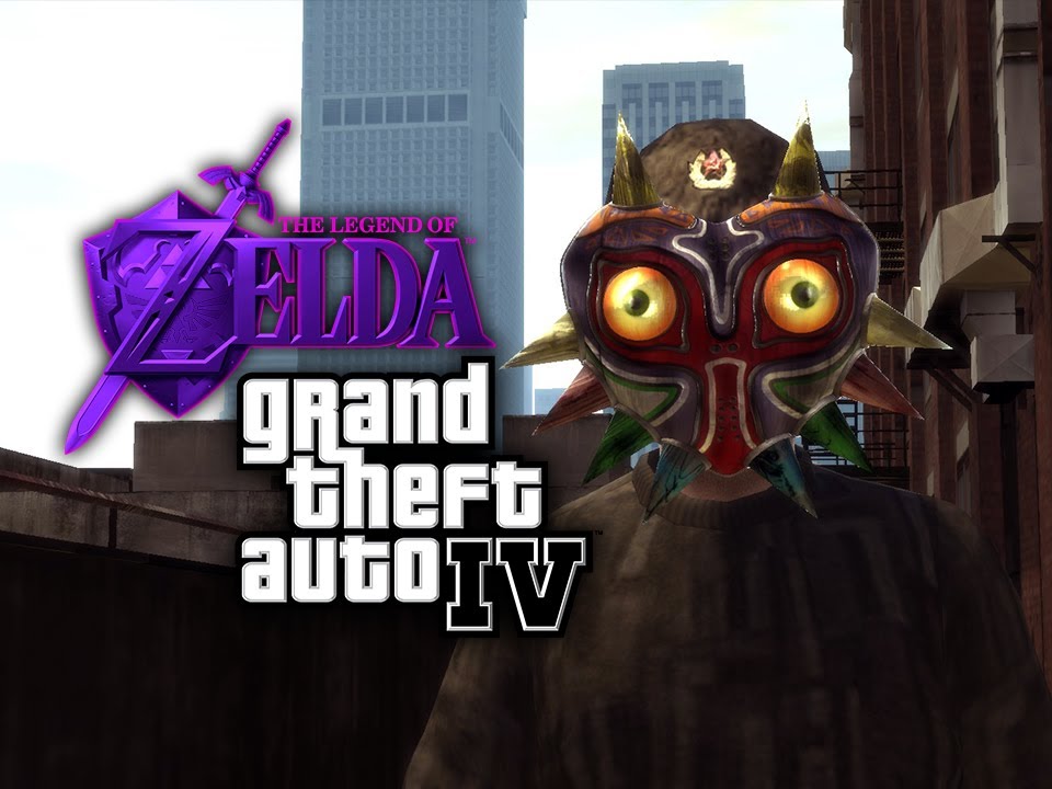 GTA IV Majora's Mask Mod - YouTube