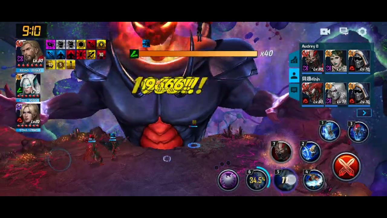 Thor vs speed Dormammu [Marvel Future Fight] - YouTube