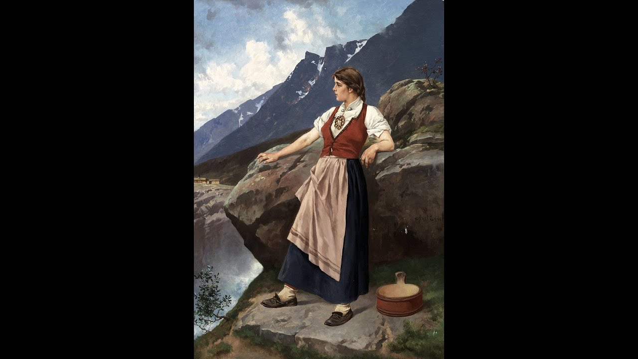Axel Hjalmar Ender (Norwegian, 1853 - 1920) Edvard Grieg / The last ...