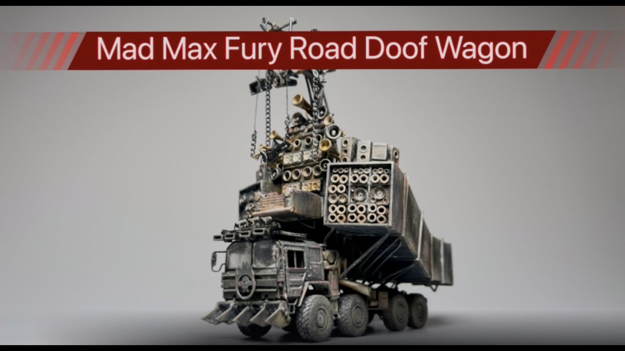 Mad Max model car 1/64 Doof Wagon - YouTube