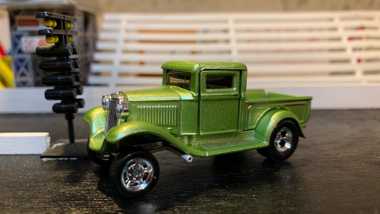 Custom Matchbox 32 Ford Pickup 60’s show truck - YouTube