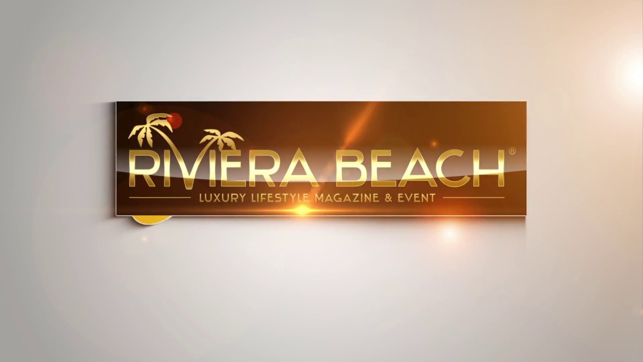 Logo Riviera Beach Event & Magazine International Concept - YouTube