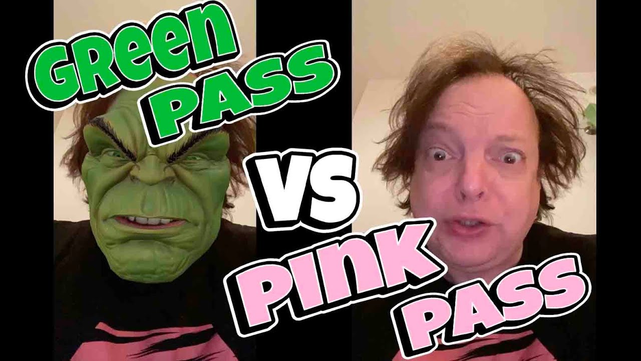 Gren pass vs Pink pass - YouTube