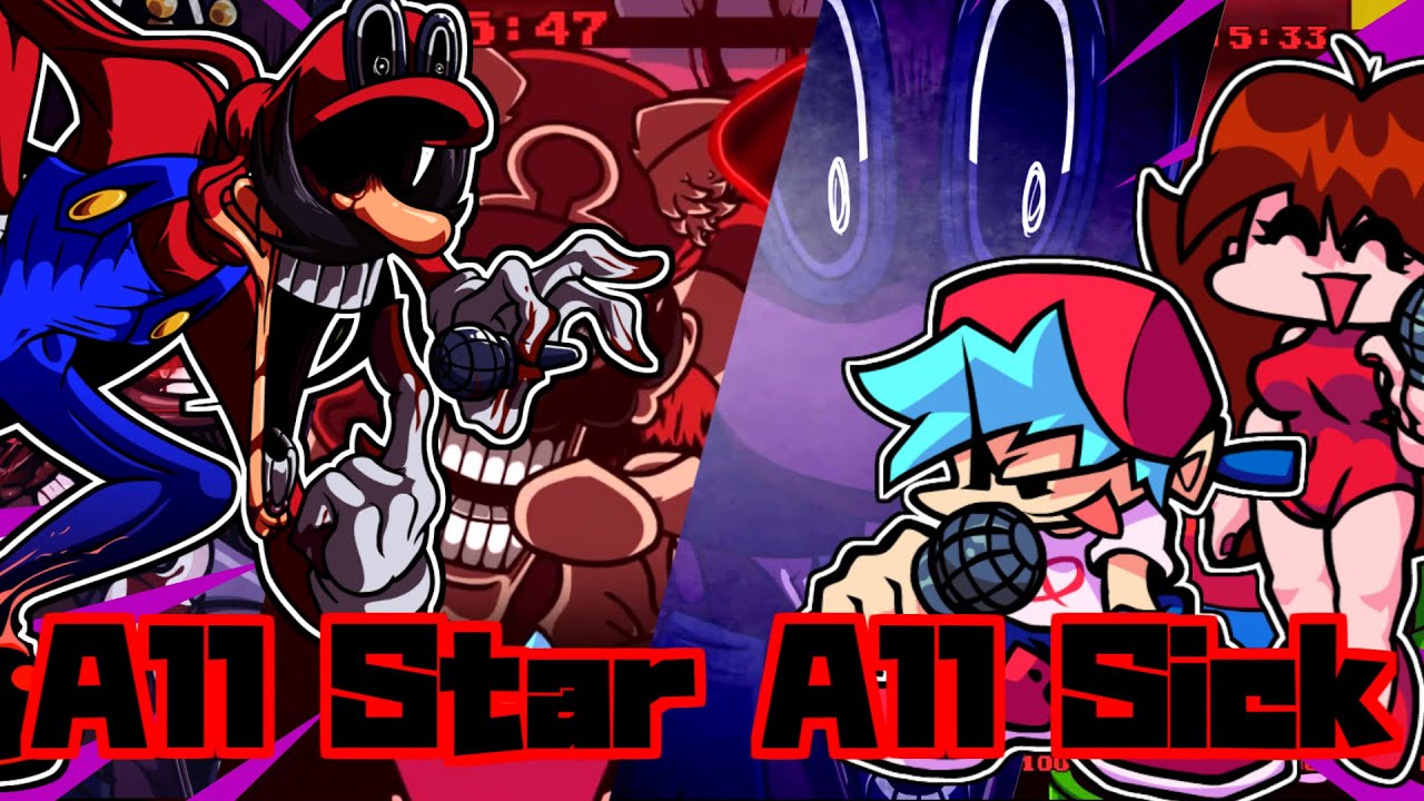 FNF All Stars and Original SFC (100%)｜Mario's Madness - YouTube