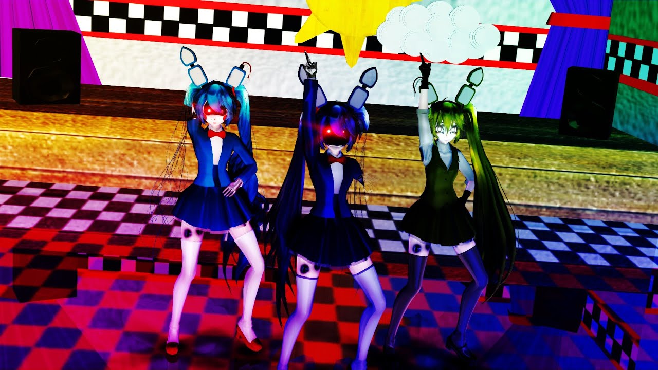 【MMD x FNAM】•.¸Little Apple¸.•【VER.2】 - YouTube