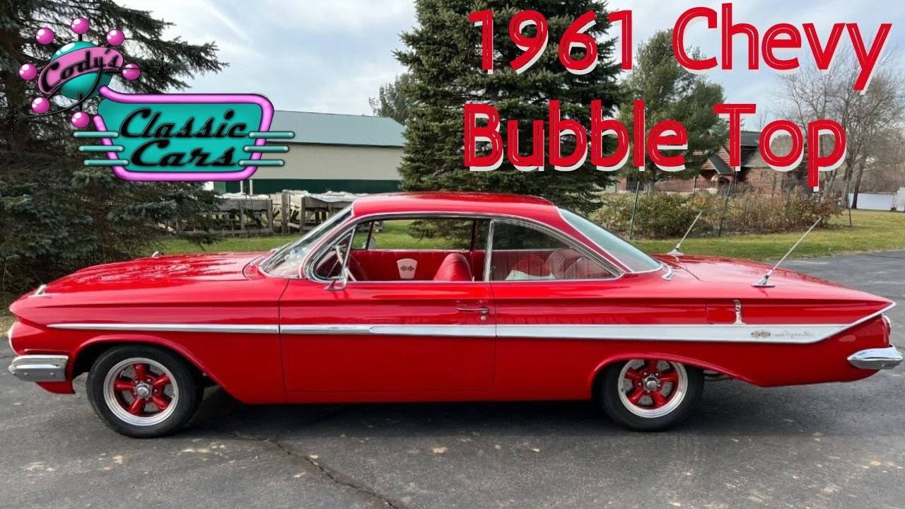 SOLD! 1961 Chevy Impala "SS" Bubble Top - 5.7 LS Conversion - Automatic ...