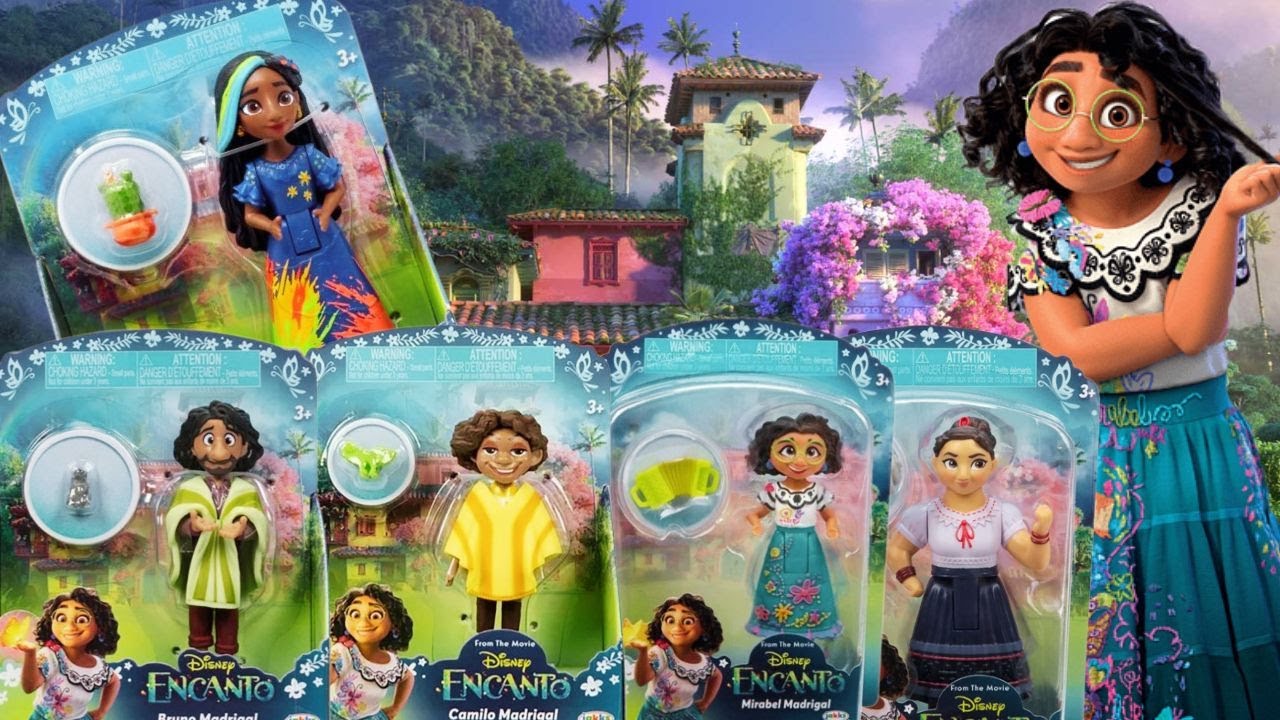 Disney Encanto Toys Collection Unboxing Review | Family Madrigal ...