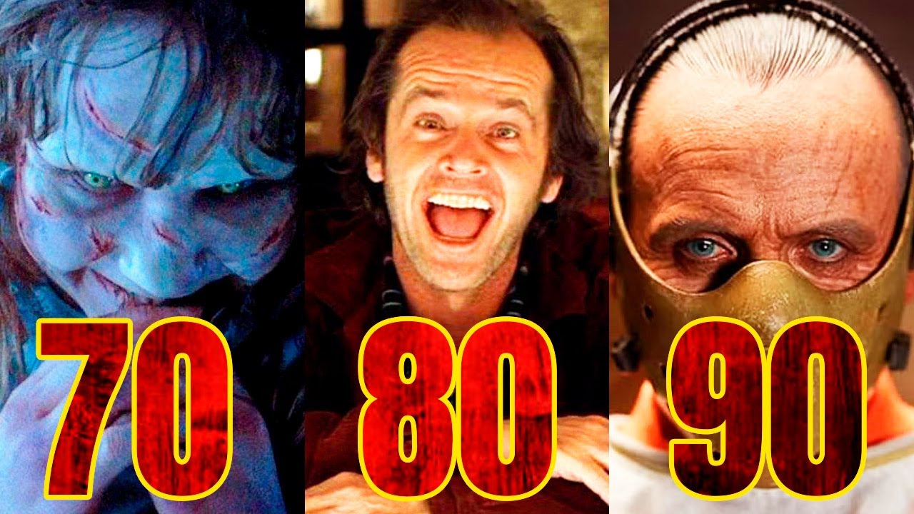 30 Películas de TERROR Que Marcaron los 70, 80 y 90 - YouTube