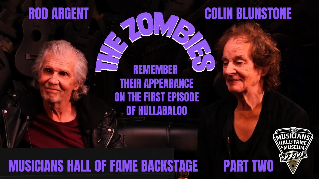 Rod Argent and Colin Blunstone of The Zombies Musicians Hall of Fame ...