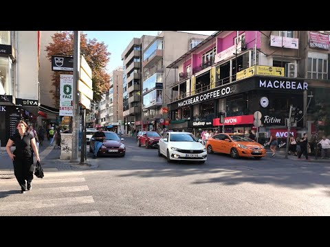 Ankara [4k60fps], Tunalı Hilmi Cd. Yakınlarında Gezinti - Strolling Tunali Hilmi St. & Neighborhood