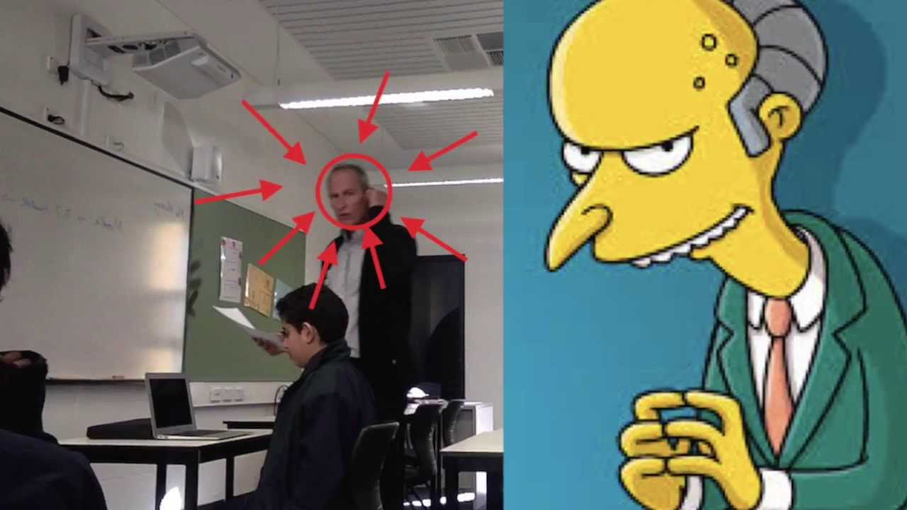 REAL LIFE MR. BURNS!!! - YouTube