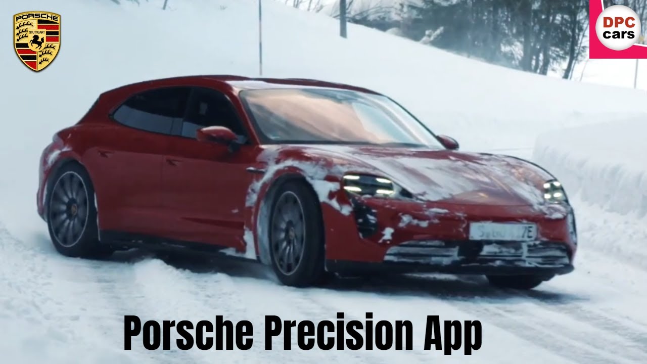 Porsche expands the Track Precision app to public roads - YouTube