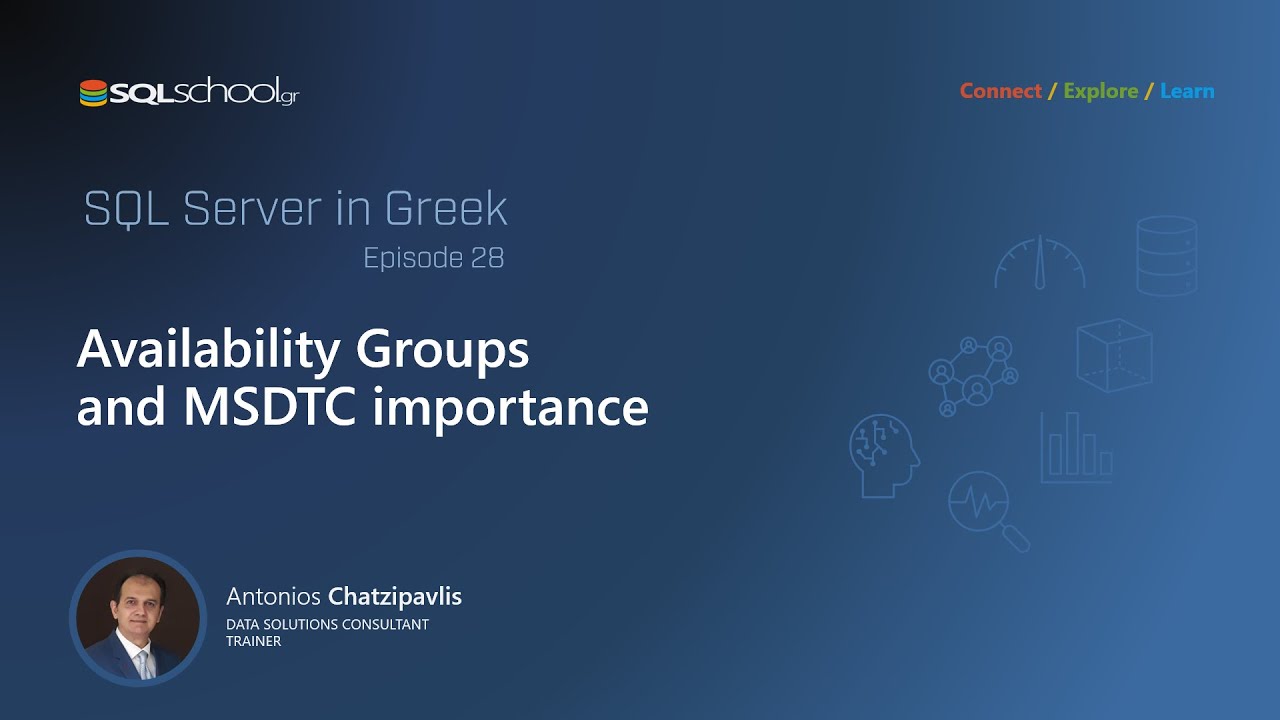 Availability Groups and MSDTC Importance - YouTube