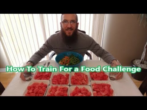 How To Train For a Food Challenge - YouTube
