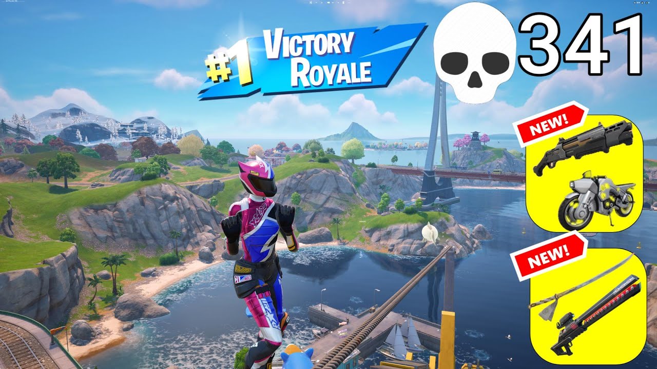 341 Elimination CONTROL Solo Vs Squads "Zero Build" Gameplay Wins ...