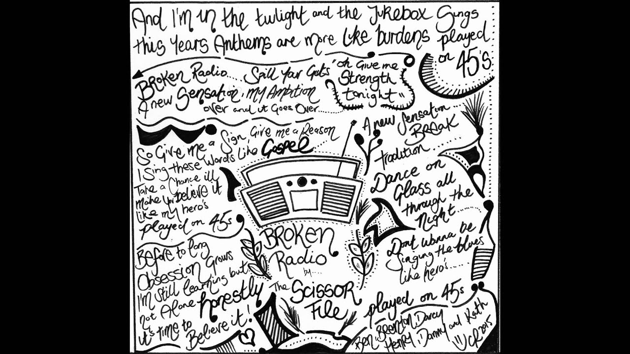 "Broken Radio" By The Scissor File Art By Cisco Rose. - YouTube