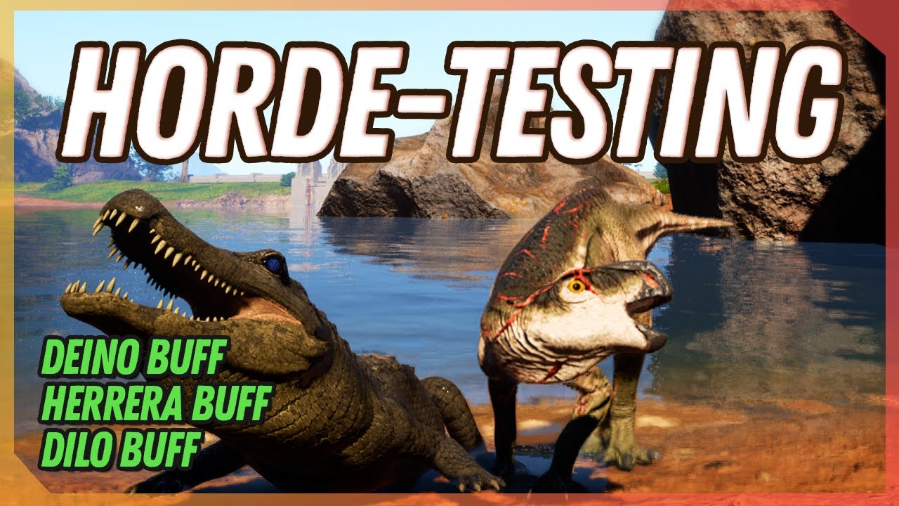 A LOT OF NEW BUFFS - The Isle Evrima Horde-Testing - YouTube