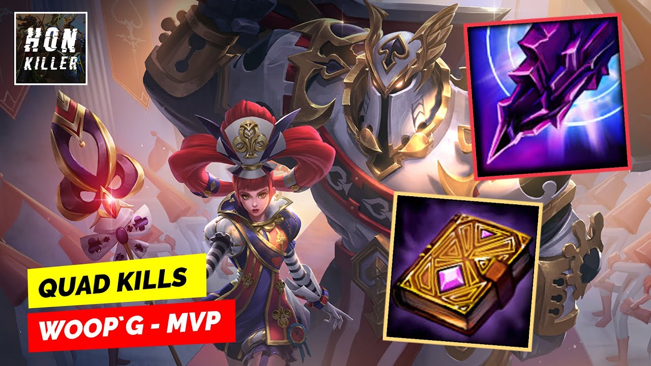 HoN Pyromancer SPELLSHARDS with GRIMOIRE OF POWER - MVP - YouTube