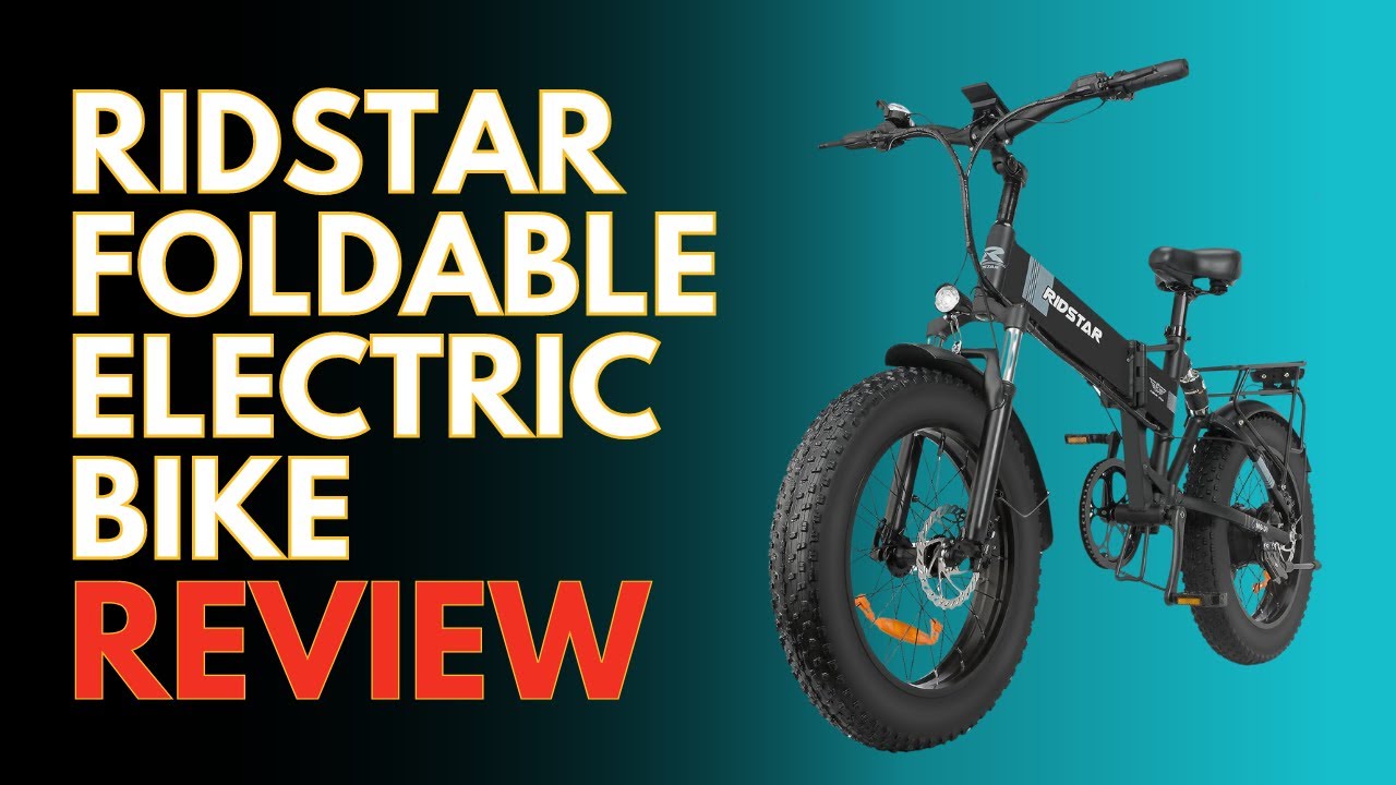 Ridstar Foldable Electric Bike Review - YouTube