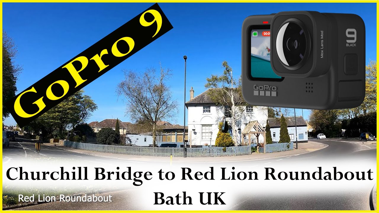 Churchill Bridge to Red Lion Roundabout. “Driving through The Streets ...