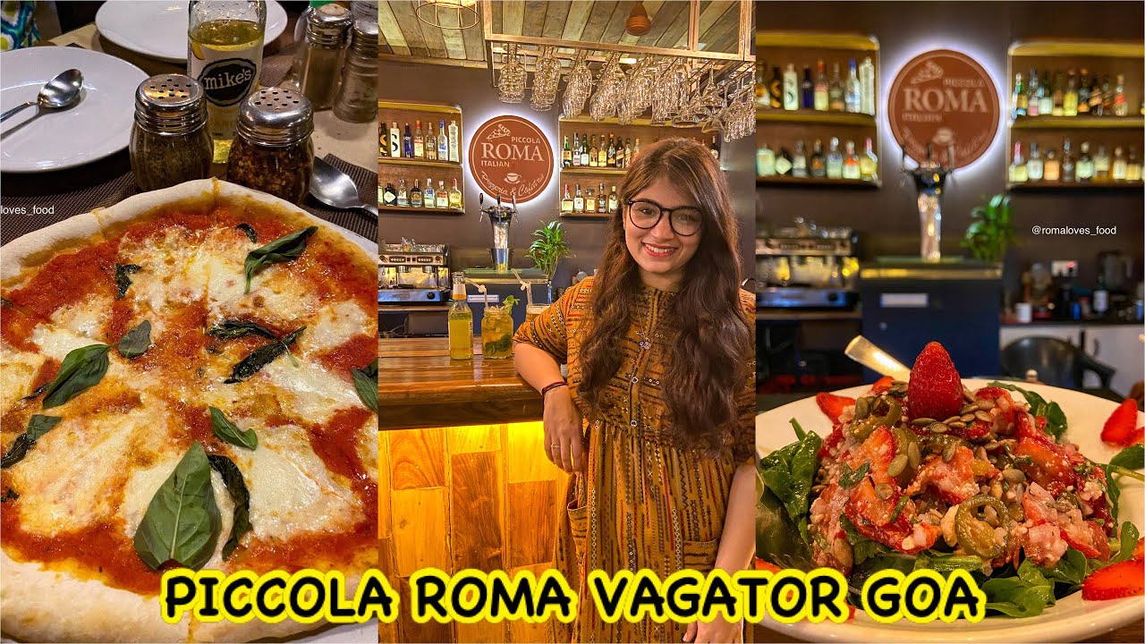 ITALIAN HAND TOSSED PIZZAS IN GOA | PICCOLA ROMA | VAGATOR GOA | CAFÉS ...
