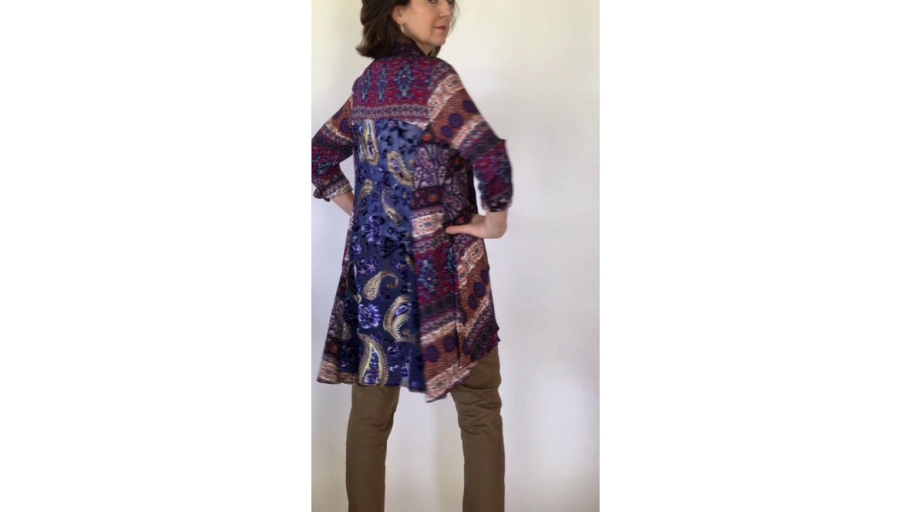 Aratta cobalt tunic - YouTube