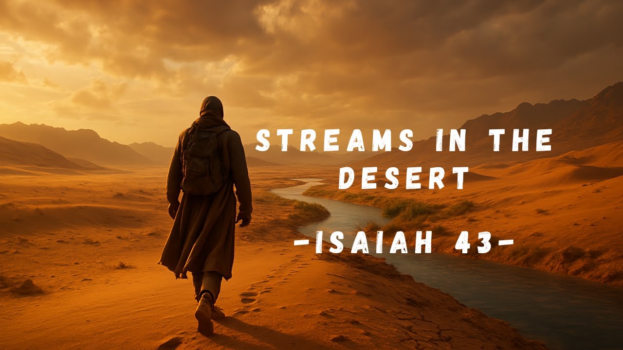 Streams in the Desert | Isaiah 43 turned into Song | Latest Christian ...
