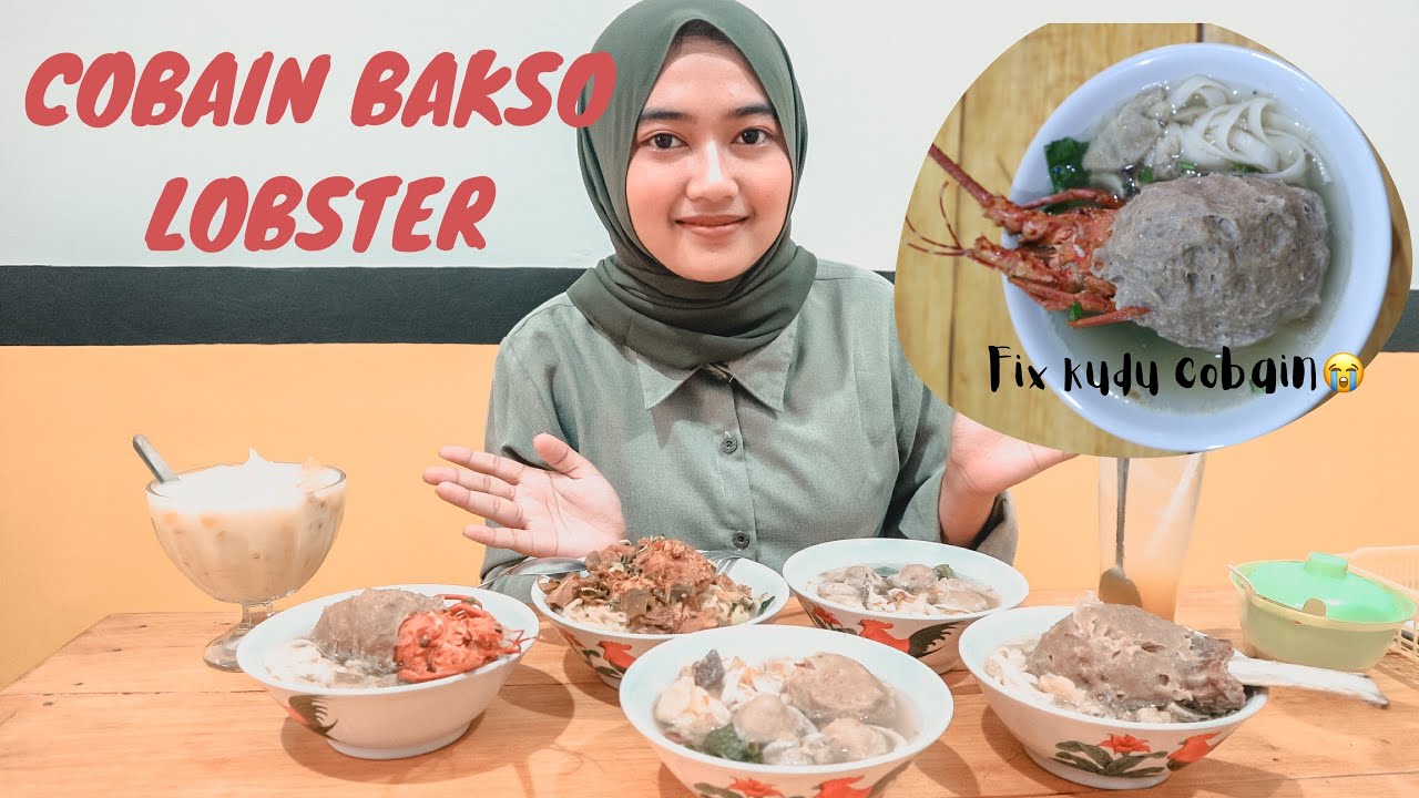 Bakso Lobster Viral Kaget Di Pekalongan Ada Ternyata Youtube