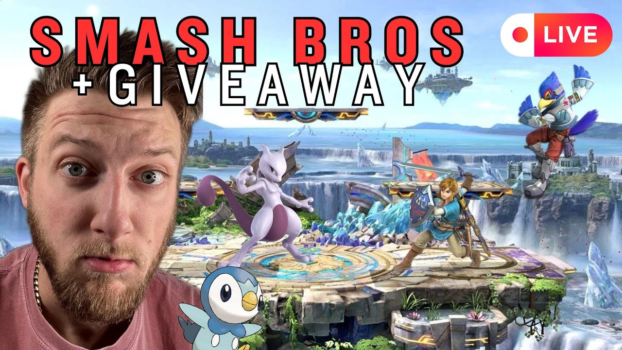 LIVE 🔴 - Smash Bros Ultimate VIEWER TOURNAMENT + TCG GIVEAWAYS - YouTube